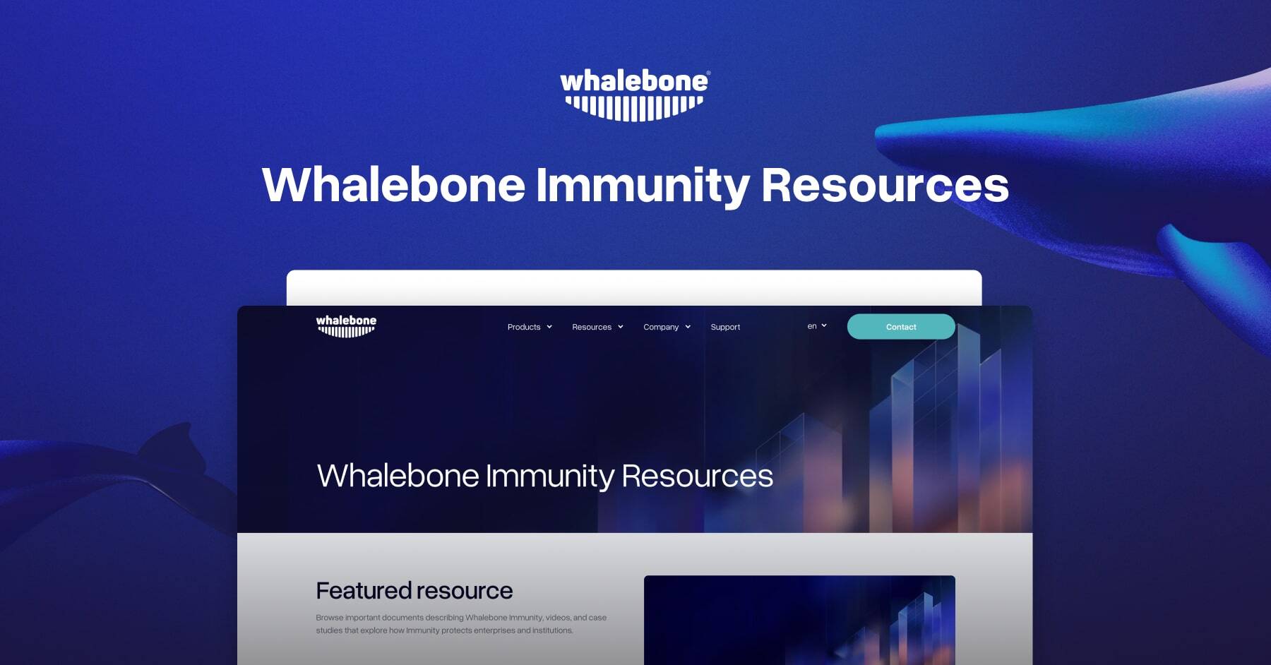 Whalebone Immunity Resources
